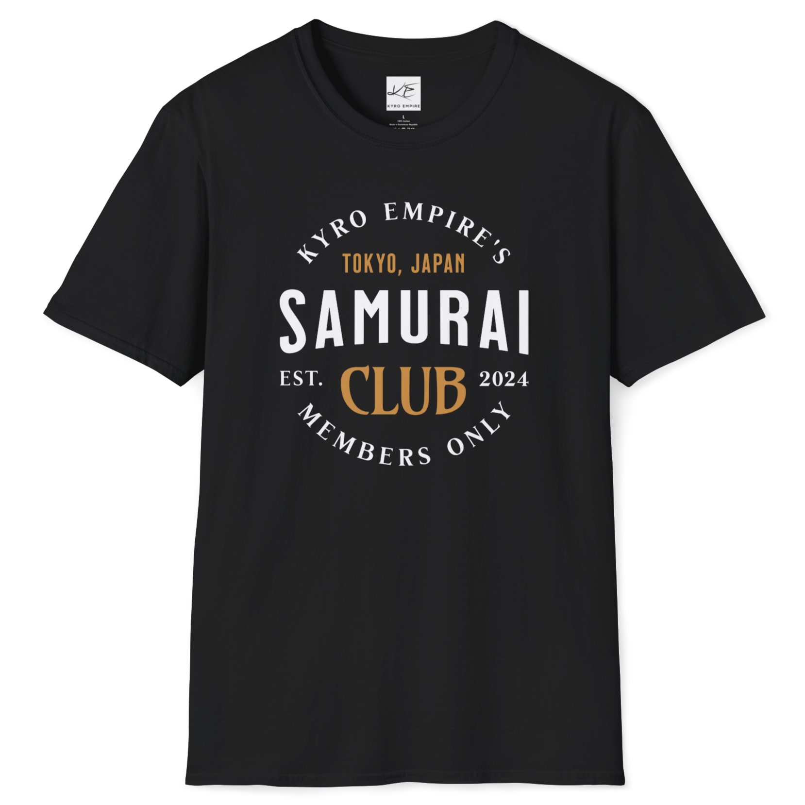 SAMURAI MEMBERS ONLY CLUB T-SHIRT – KYRO EMPIRE